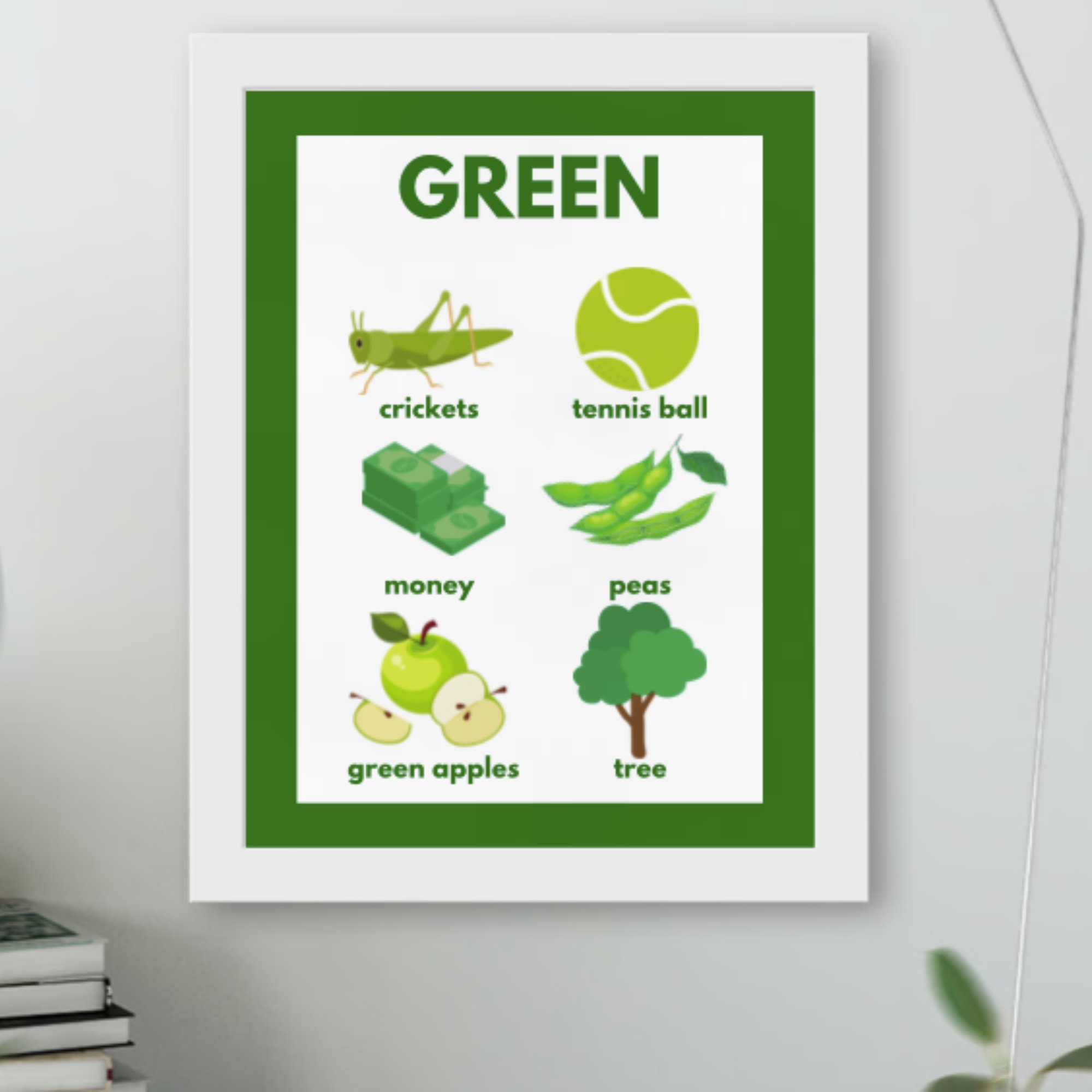 11 Vibrant Classroom Posters | Instant Download | Teach Kids Colors! - Etsy
