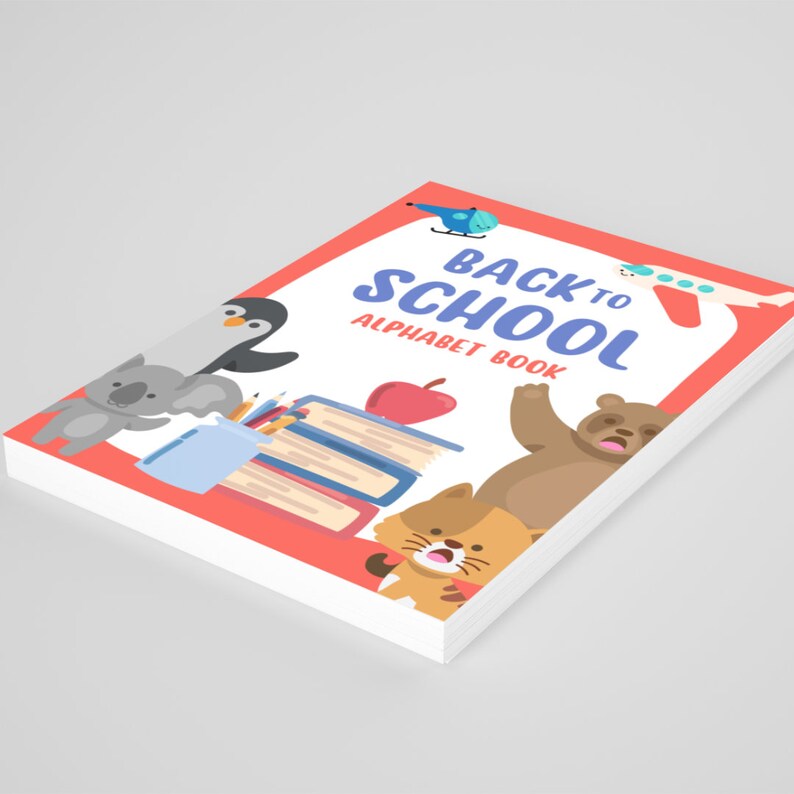 Back to School Alphabet Writing Booklet | Instant Download | Perfect ...