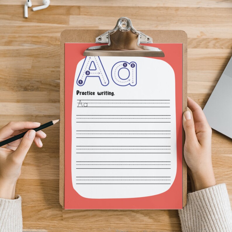 Back to School Alphabet Writing Booklet | Instant Download | Perfect ...