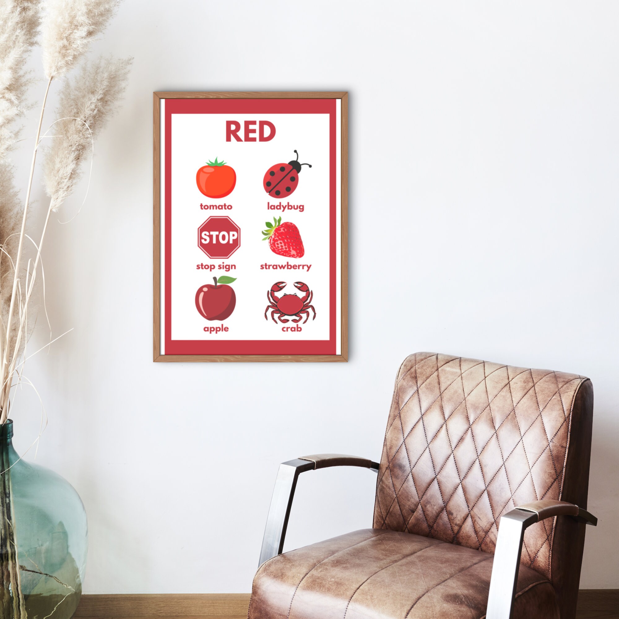 11 Vibrant Classroom Posters Instant Download Teach Kids Colors - Etsy