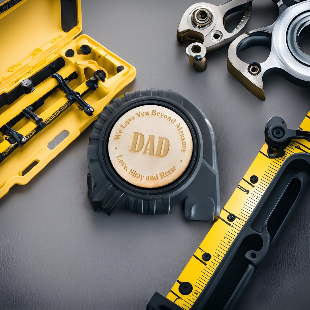 Personalized Tool Kit for Fathers Day, Personalized Hammer and Tape ...