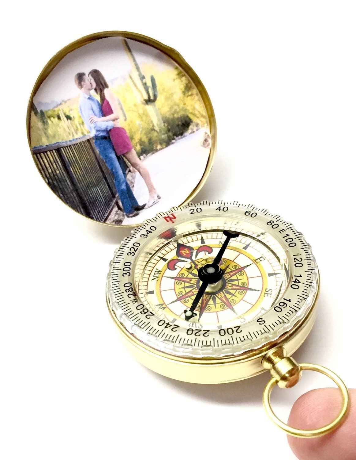 CUSTOM Engraved PHOTO Compass Personalized Engraved Compass. - Etsy