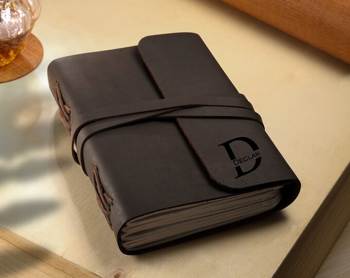 ADD-ON 40 Extra Pages for Leather Personalized Journal Sketchbook ...