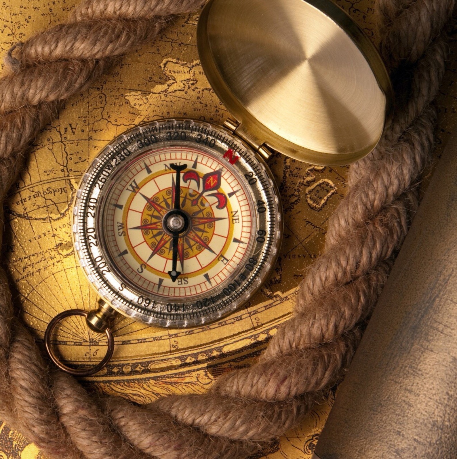 CUSTOM Engraved Compass Personalized Engraved Compass. Front - Etsy