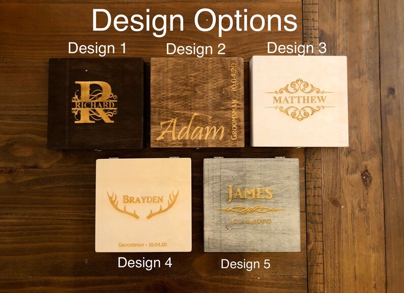 LUXURY DELUXE Cigar Box Rustic Cigar Box Groomsmen Cigar - Etsy