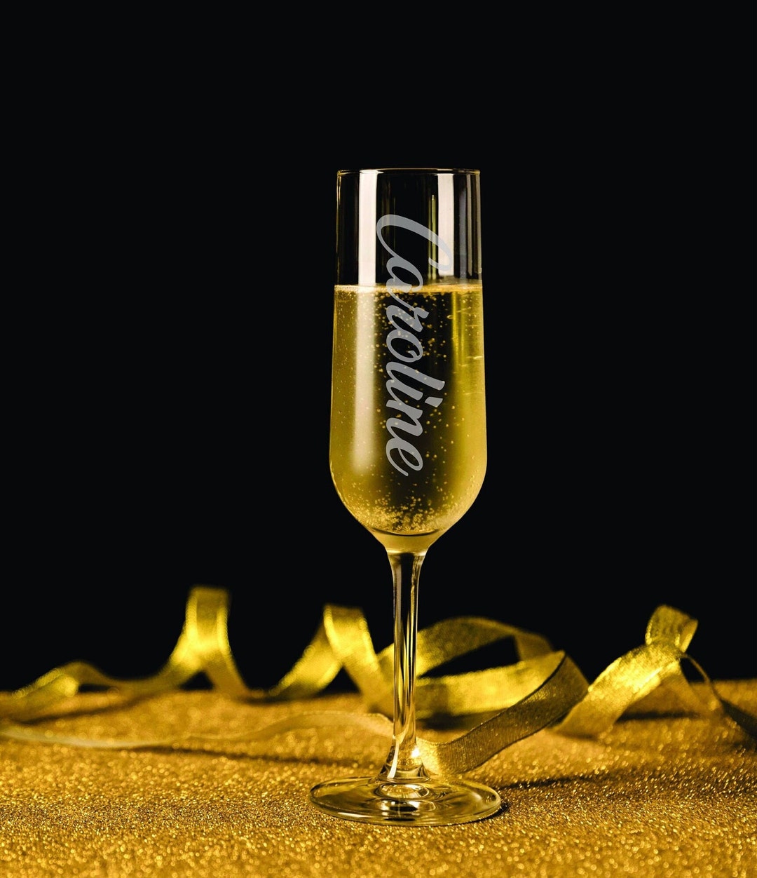 Personalized Champagne Glass for Maid of Honor Gift, Personalized ...