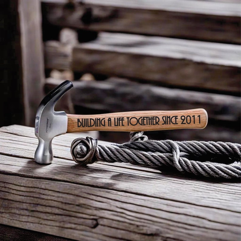 Personalized Engraved Hammer: Husband, Grandpa, New Home Gift - Etsy