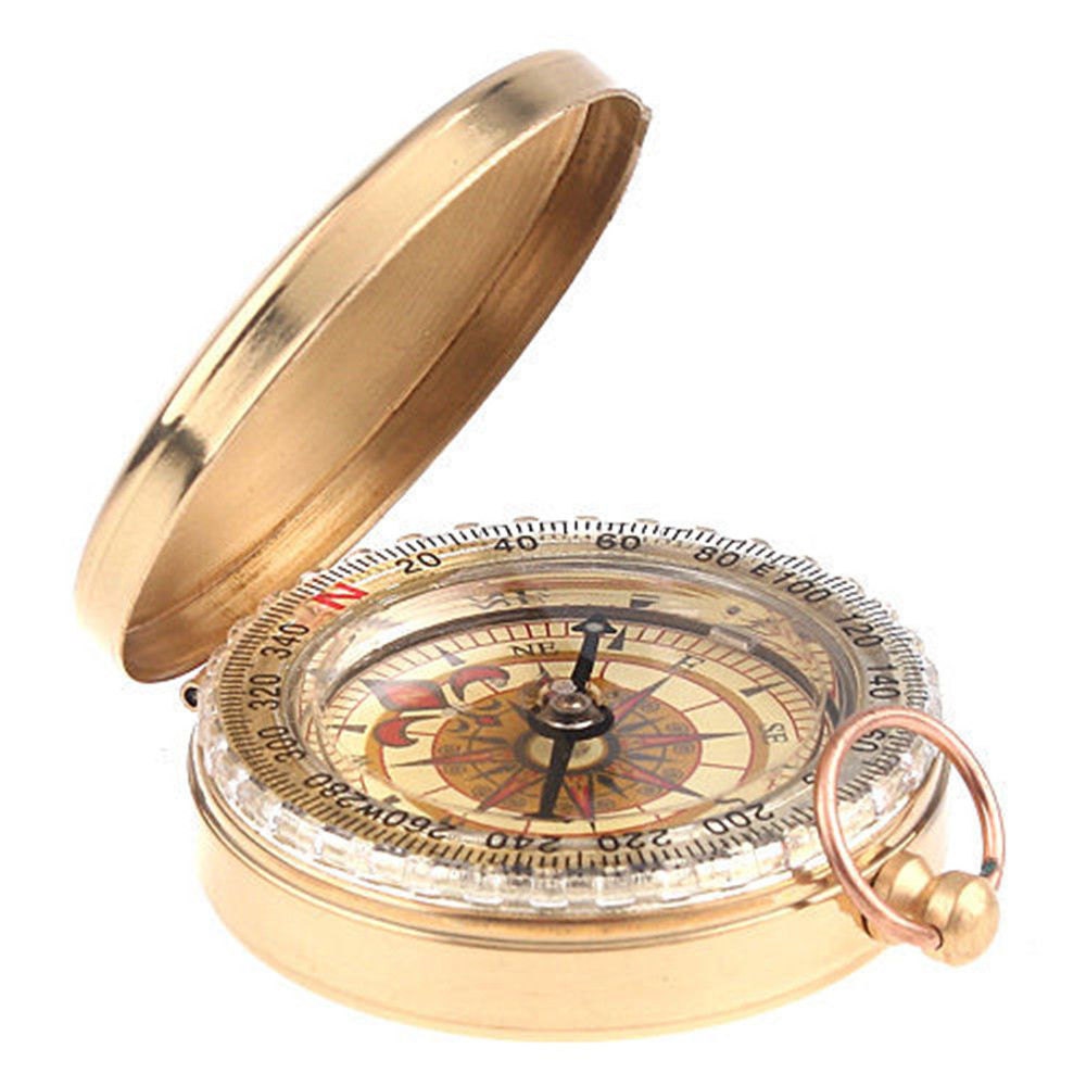 Custom Engraved Compass Personalized Engraved Compass Front Etsy