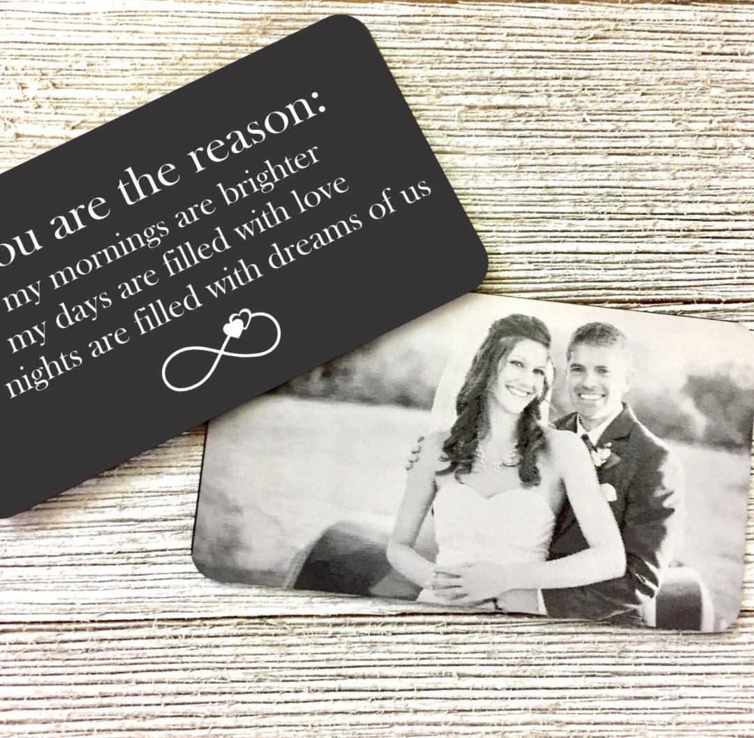 Handwritten Wallet Card HANDWRITING Picture Wallet Card Photo Wallet ...