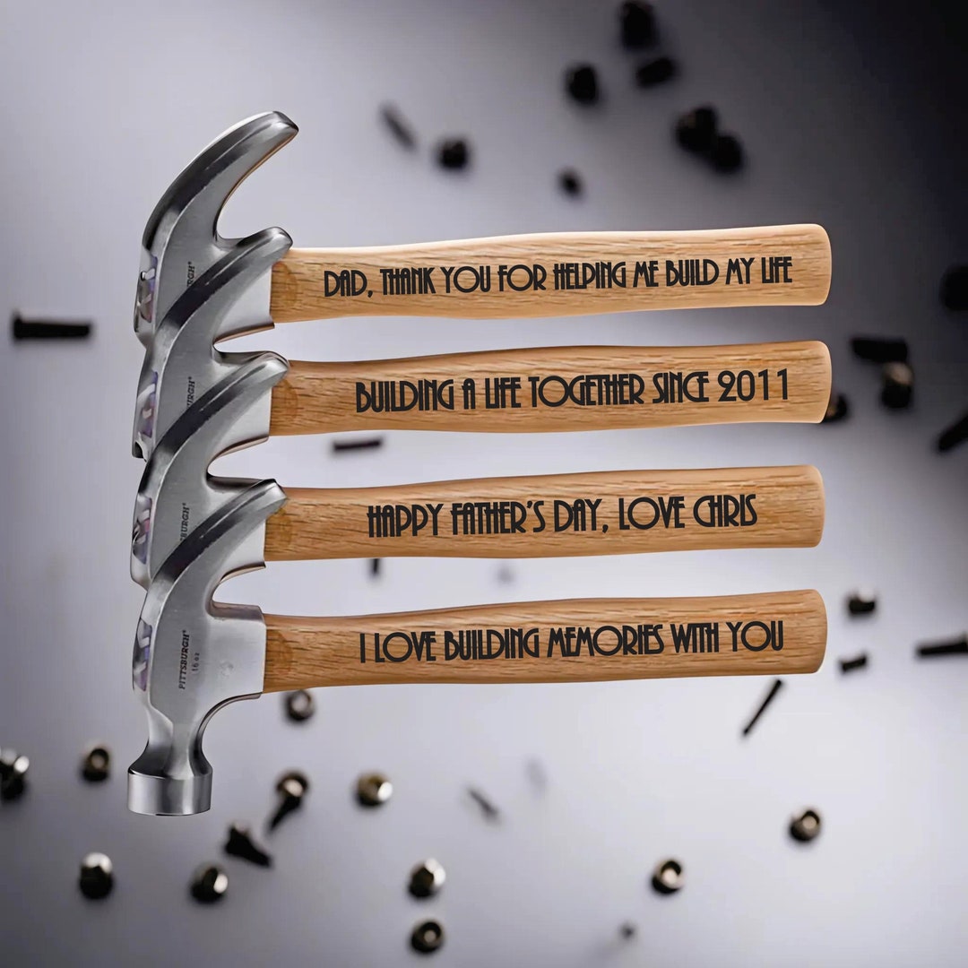Personalized Hammer, Engraved Hammer, Custom Hammer - Groom Gift ...