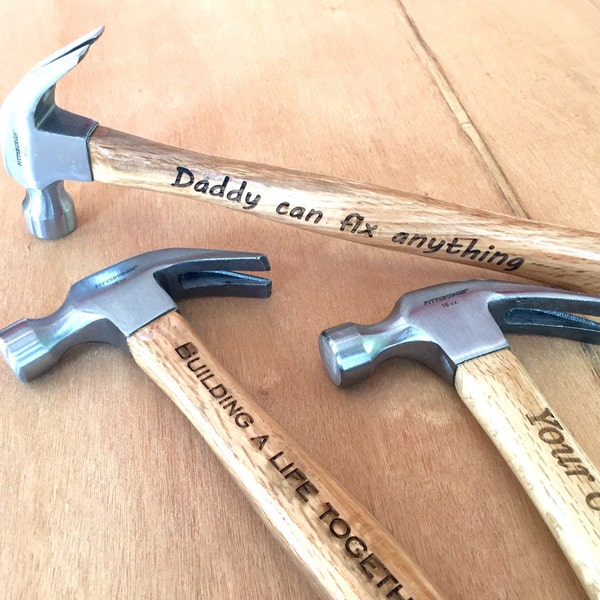 Engraved Hammer - Etsy