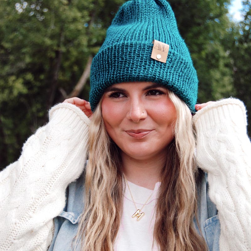 Knit Caps Customizable - Etsy