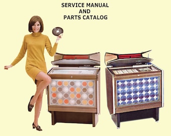 Jukebox Rowe AMI Manual High Resolution Instant Pdf. Model MM2 | Etsy