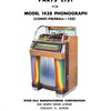 Jukebox Rowe AMI Manual High Resolution Instant Pdf. Models MM3 (music ...