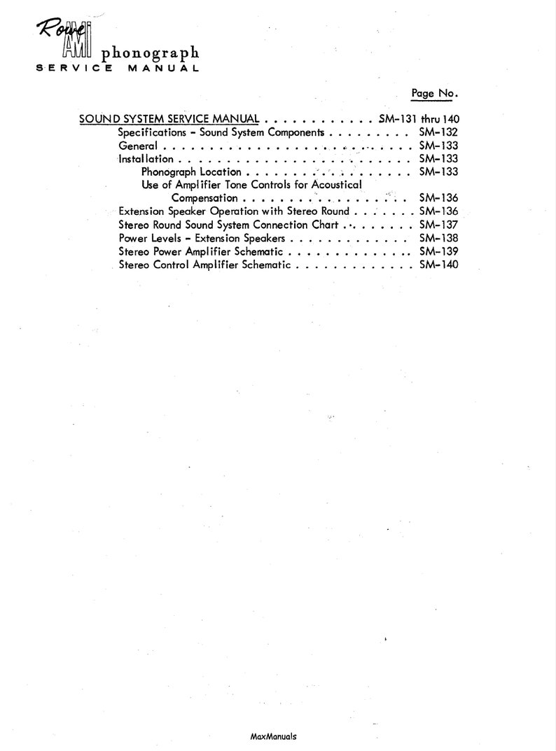 Jukebox Rowe Ami Manual High Resolution Instant PDF. Models JAL / JEL ...