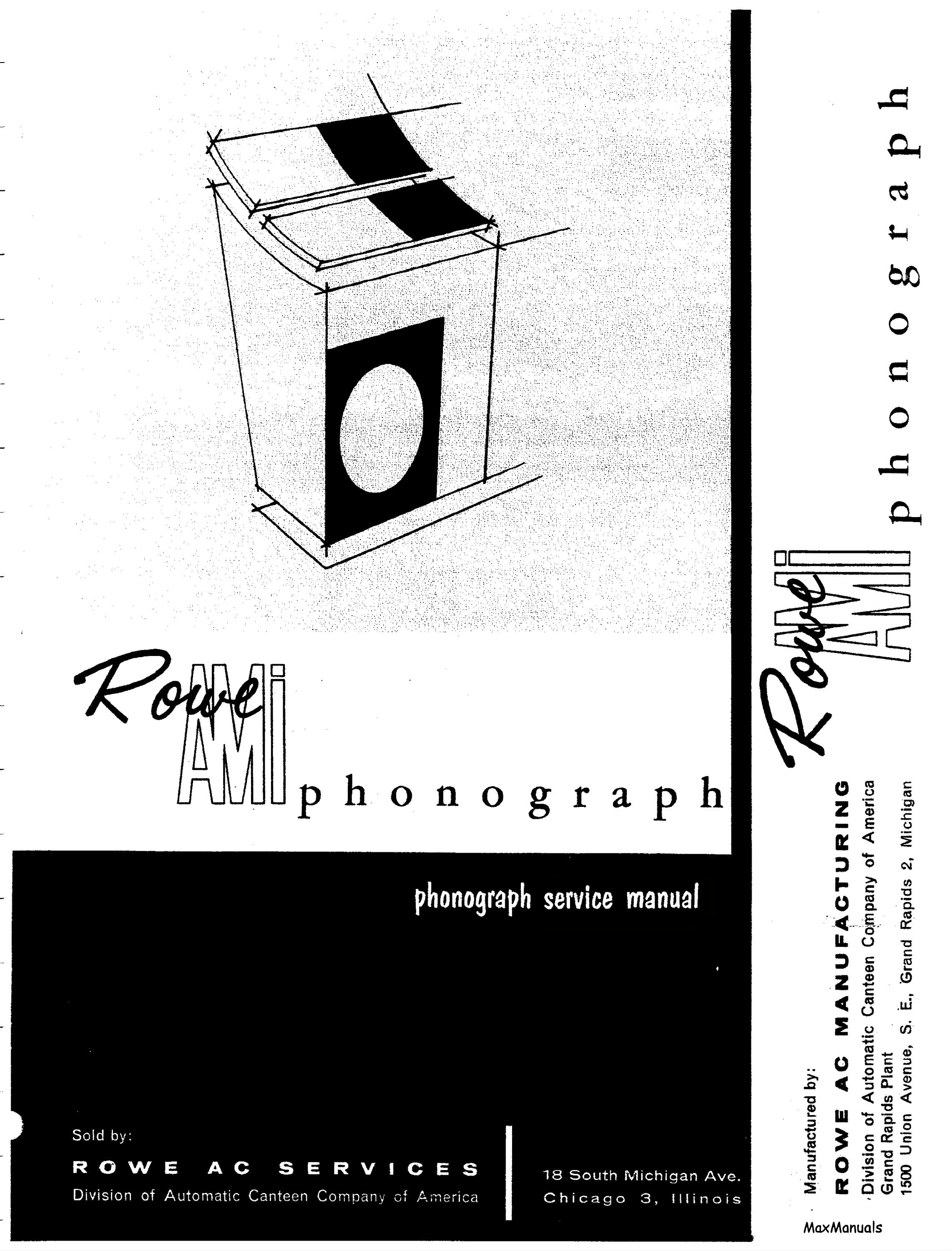 Jukebox Rowe Ami Manual High Resolution Instant PDF. Models JAL / JEL ...