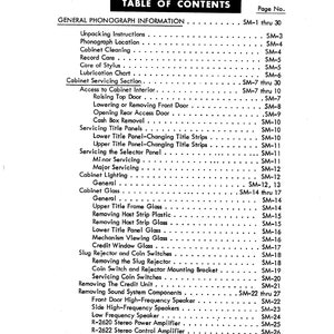 Jukebox Rowe Ami Manual High Resolution Instant PDF. Models JAL / JEL ...