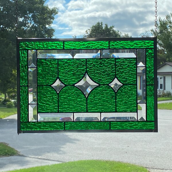 Leaded Glass Panel - Etsy