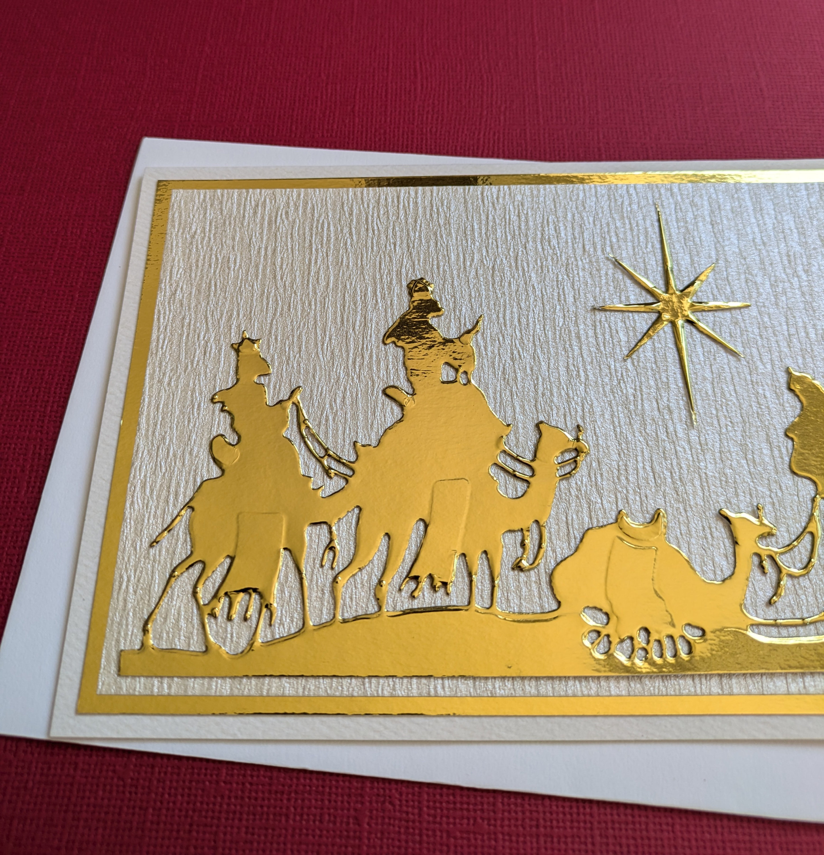 Christian Christmas Card With 3 Wise Men FREE SHIPPING - Etsy