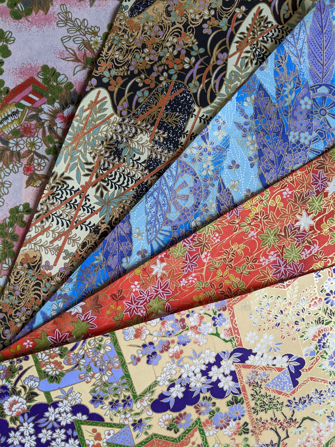 Japanese Chiyogami Paper - Etsy