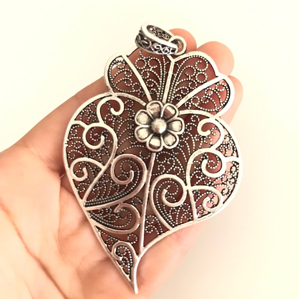 Filigree Pendant - Etsy