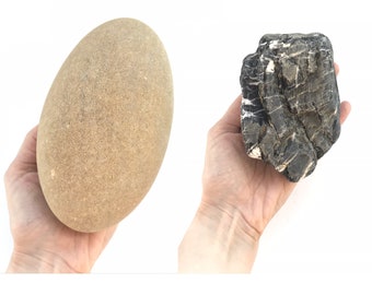 100 Beach Stones 2 to 3 Cm, 0.8 to 1.2 Inches, Small Atlantic Beach ...