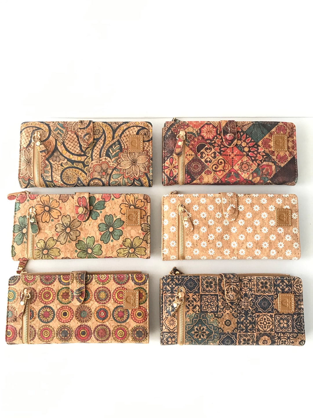 Cork Wallet, Cork Bag, Vegan Wallet, Womens Eco-friendly Wallet With ...