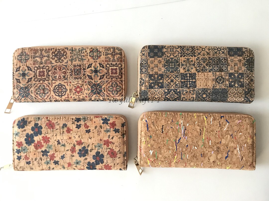 Cork Wallet, Vegan Wallet Cork Bag, Womens Eco-friendly Wallet With ...