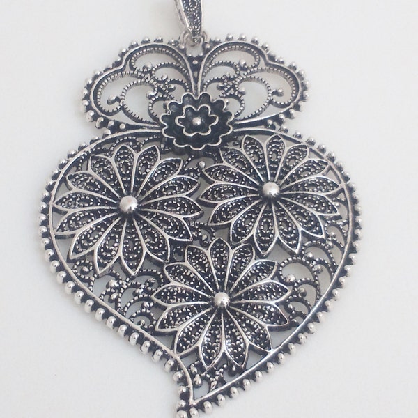 Filigree Pendant - Etsy