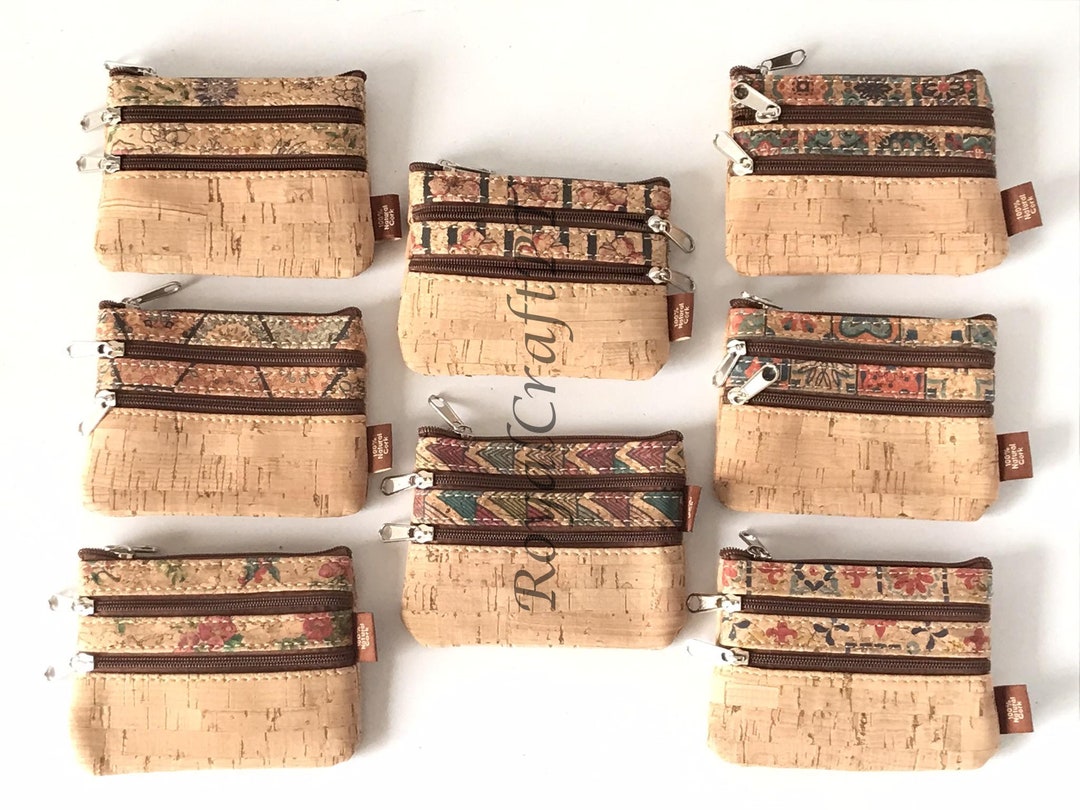 Cork Wallet, Vegan Wallet, Cork Bag, Womens Eco-friendly Wallet With ...