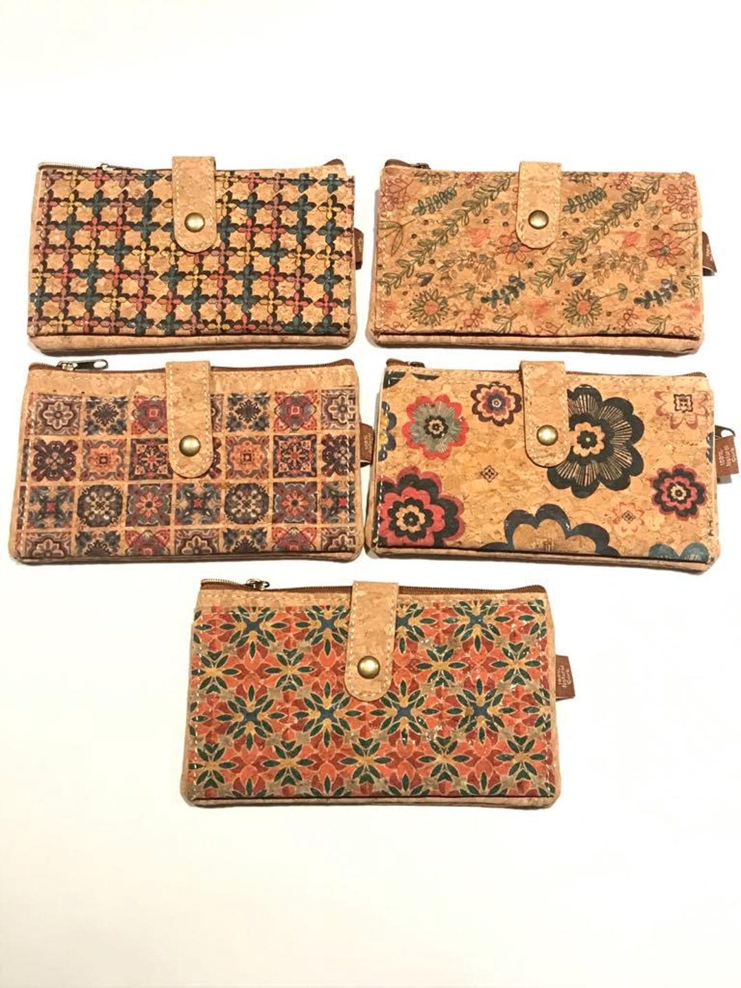 Cork Wallet, Vegan Wallet, Cork Bag, Womens Eco-friendly Wallet With ...