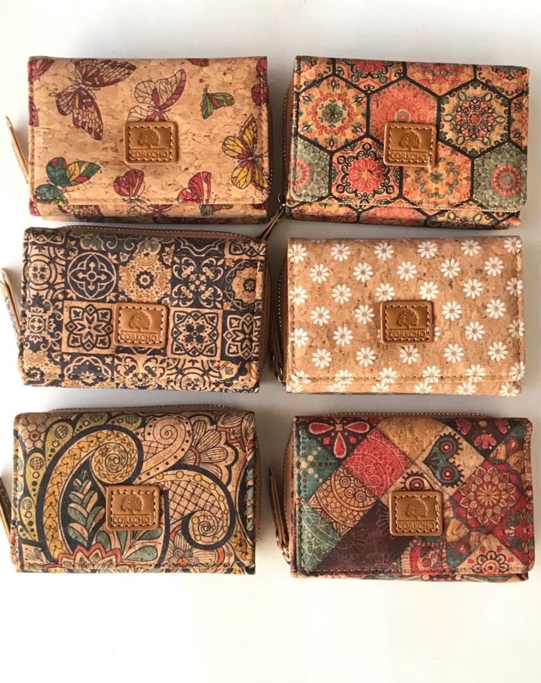 Cork Wallet, Vegan Wallet, Cork Bag, Womens Eco-friendly Wallet With ...