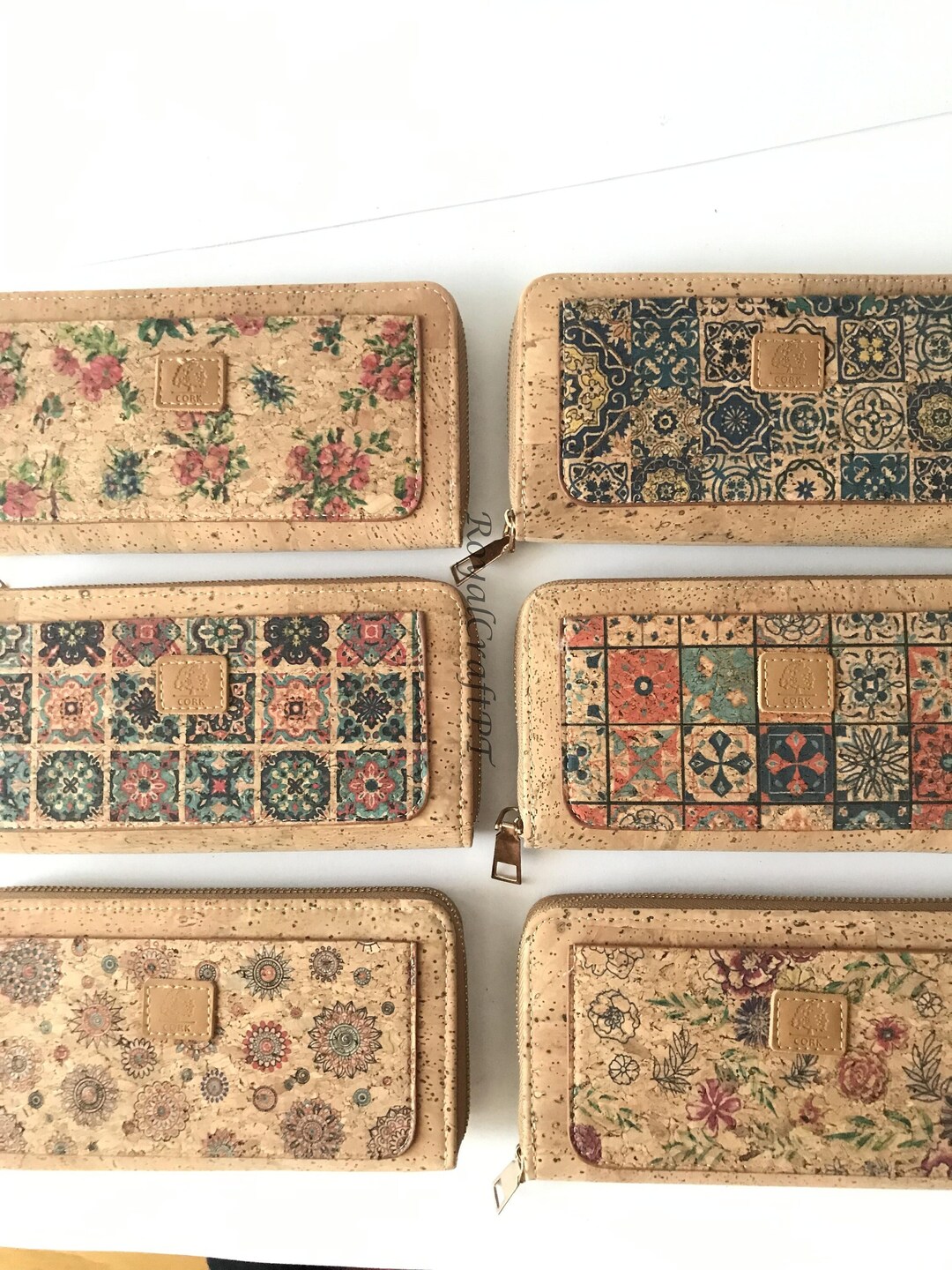 Cork Wallet, Vegan Wallet Cork Bag, Womens Eco-friendly Wallet With ...