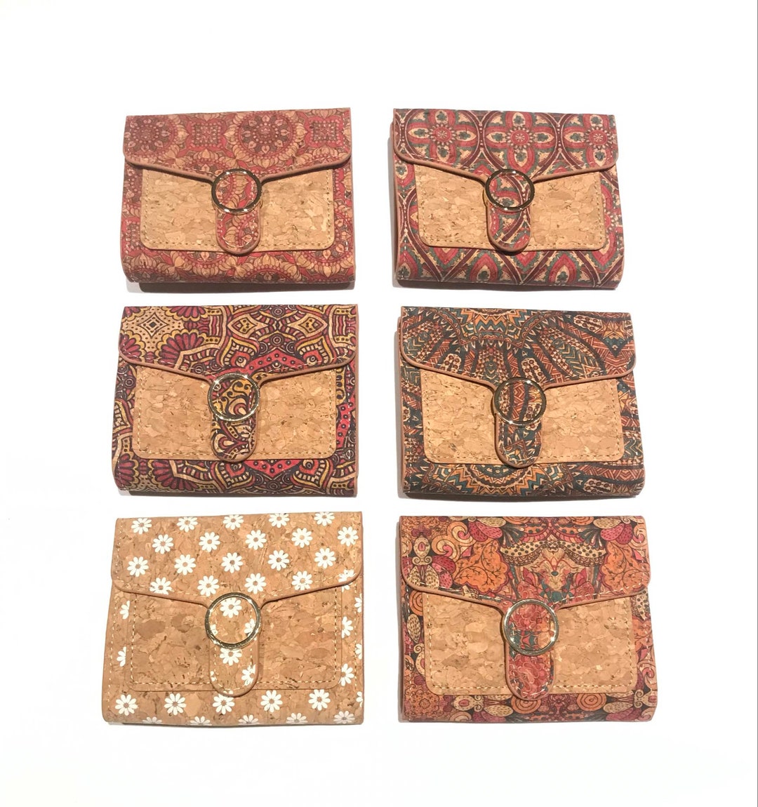 Cork Wallet, Vegan Wallet, Cork Bag, Womens Eco-friendly Wallet With ...