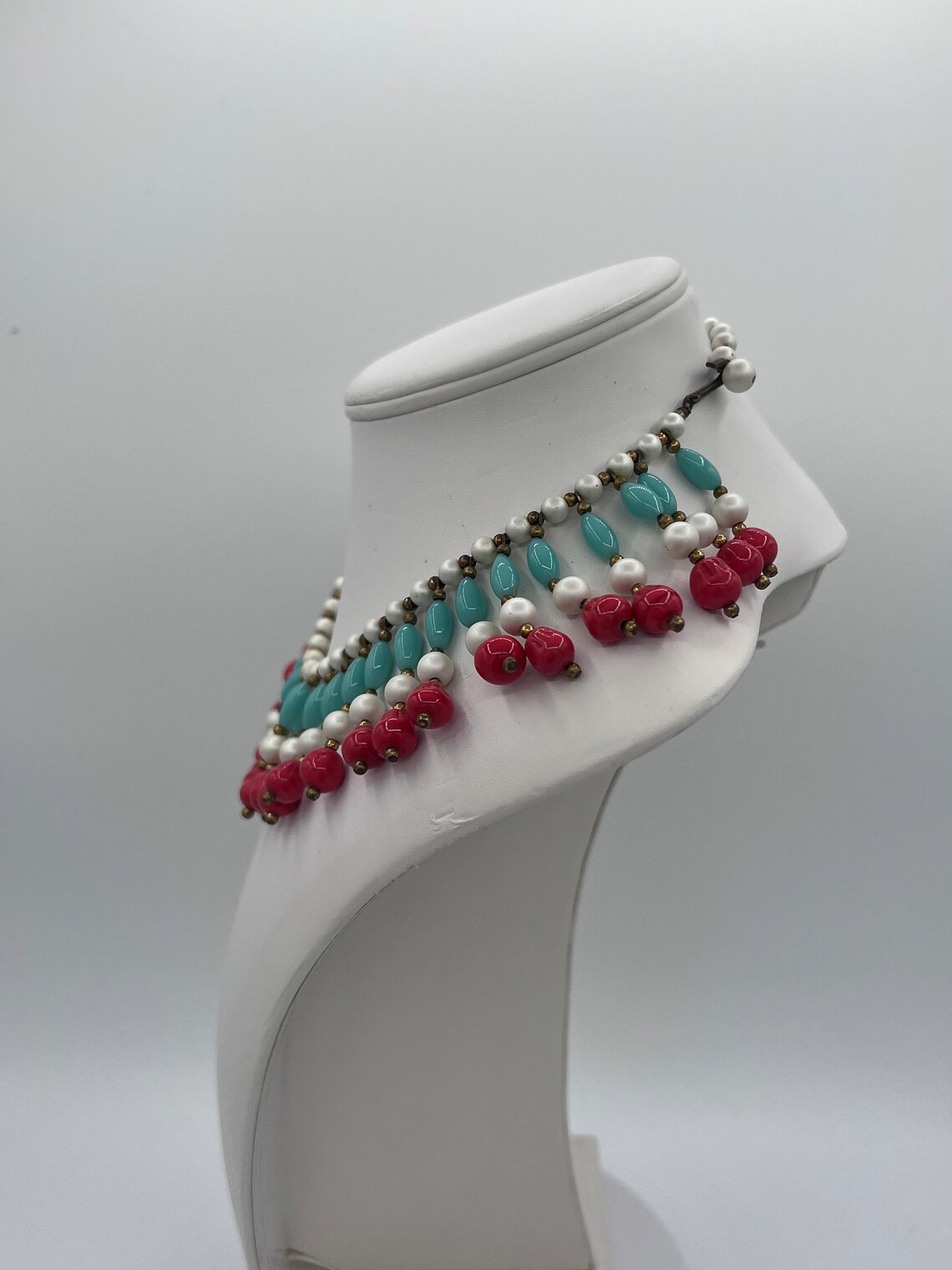 Miriam Haskell Egyptian Style Bib Necklace - Etsy