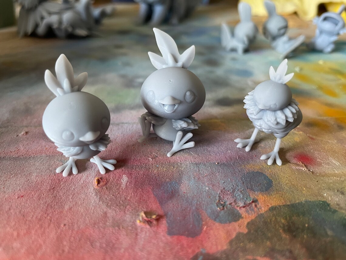 Gen 3 Torchic Starter 3D Printed - Etsy