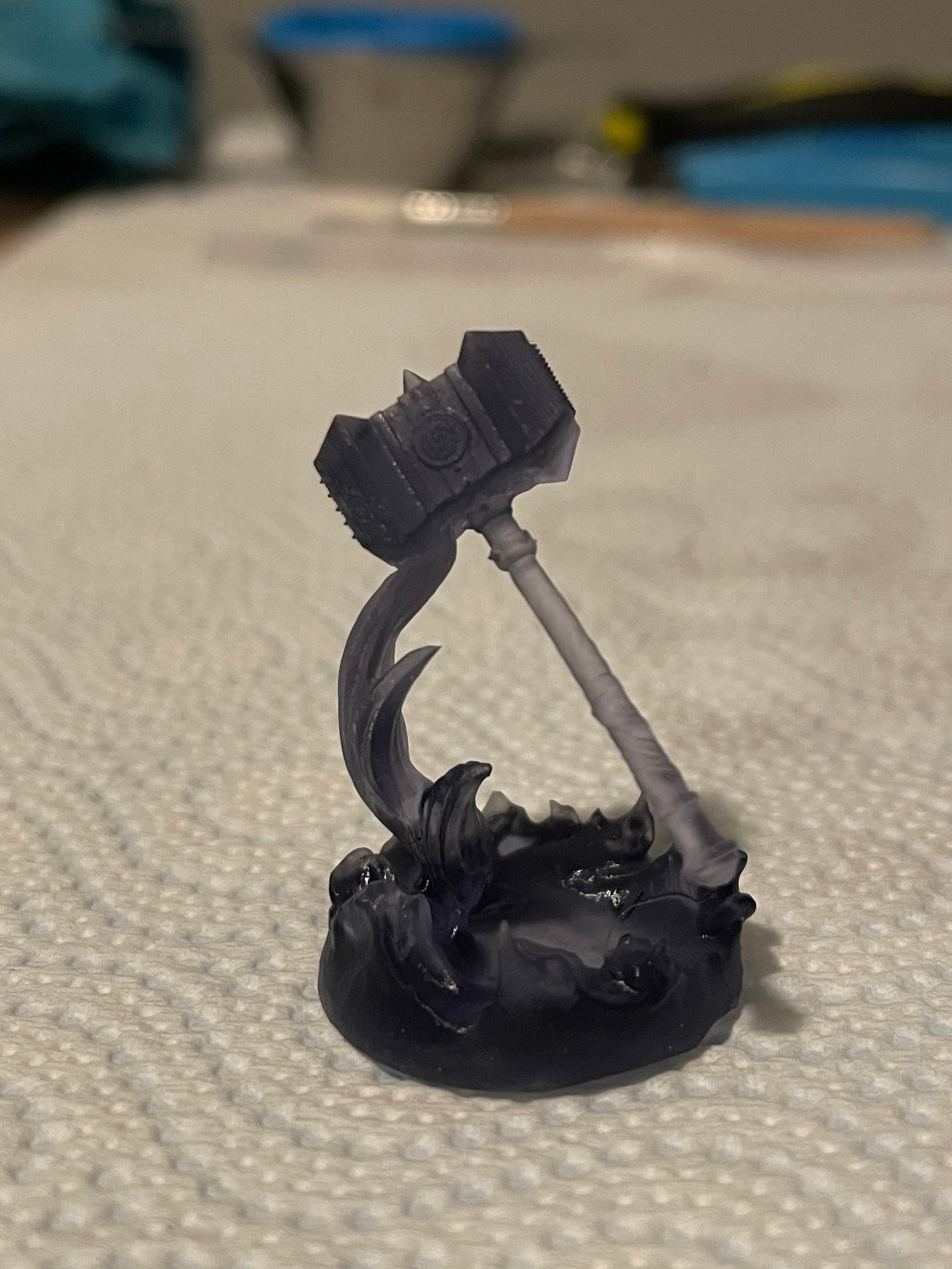 tabletop miniature Fantasy Miniatures 28mm Miniature Spiritual Weapons ...