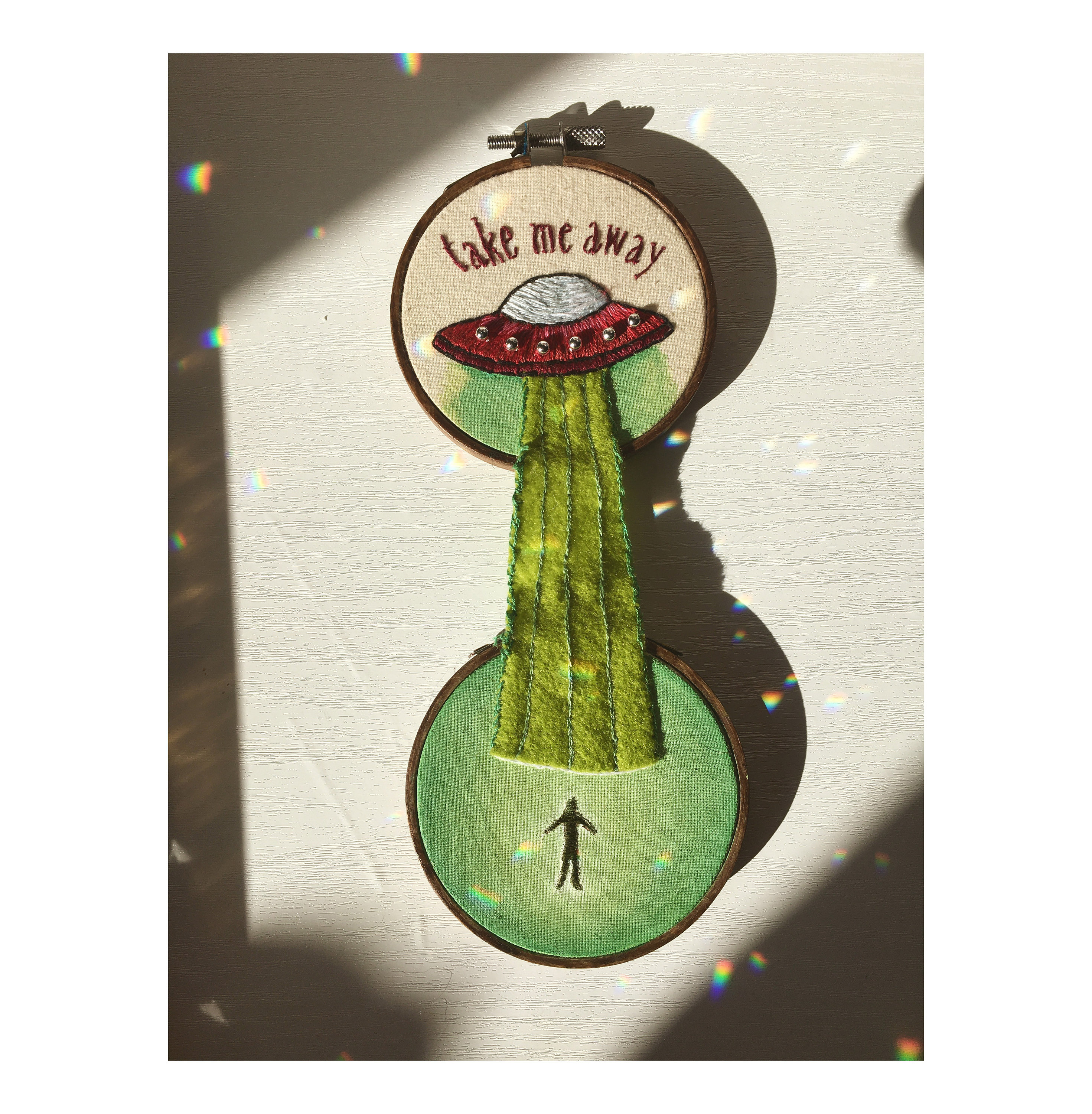 UFO alien abduction take me away | Etsy