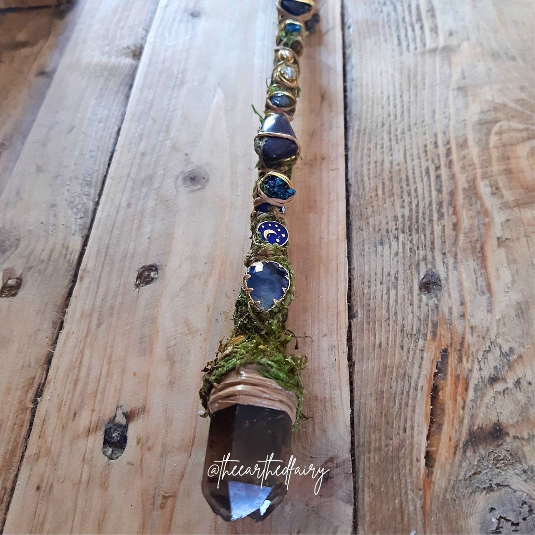 Crystal Wand. Full Moon Rituals. Aether Element. Healing - Etsy