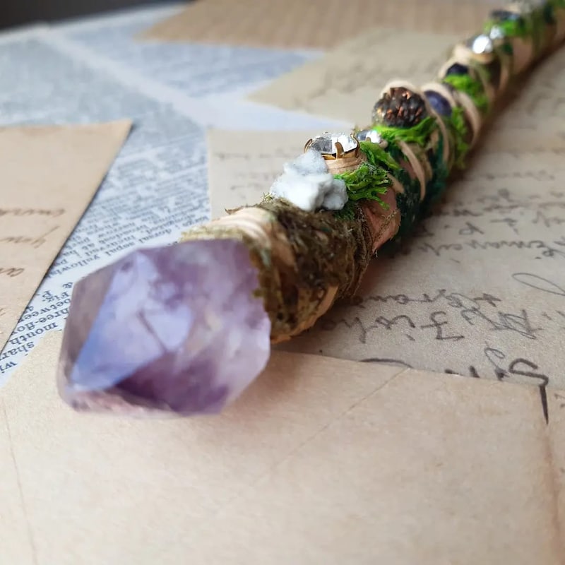 Magic Crystal Wand - Etsy