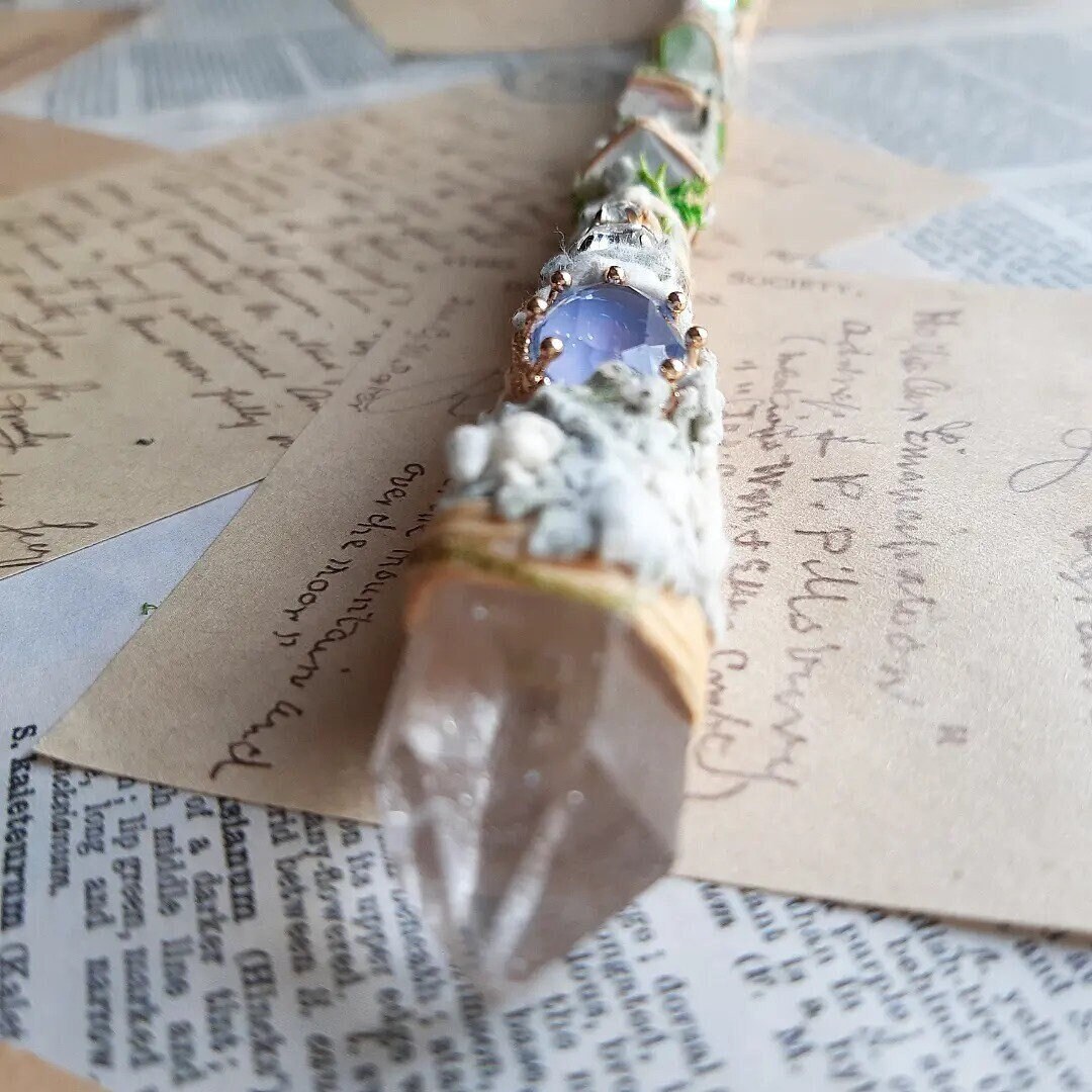 Magical Handmade Crystal Wands: Channel Your Inner Wizard or Witch With ...