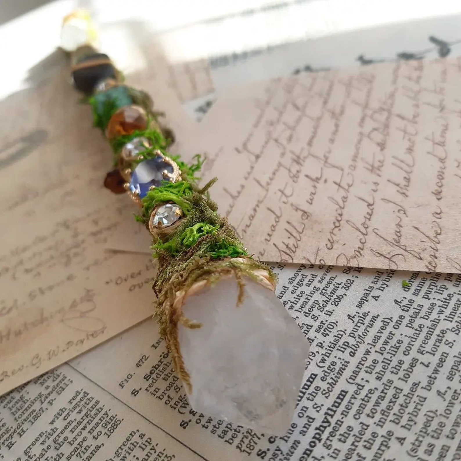 Handcrafted Crystal Wands for Energy Healing Manifestation and ...
