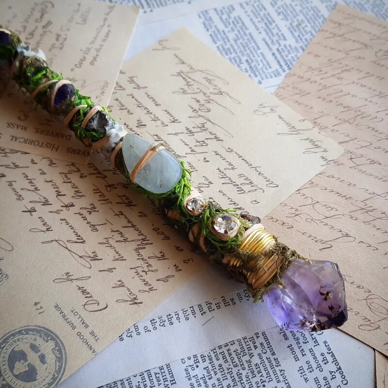 Crystal Wand - Etsy