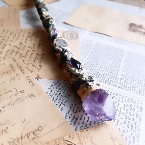 Crystal Wand - Etsy