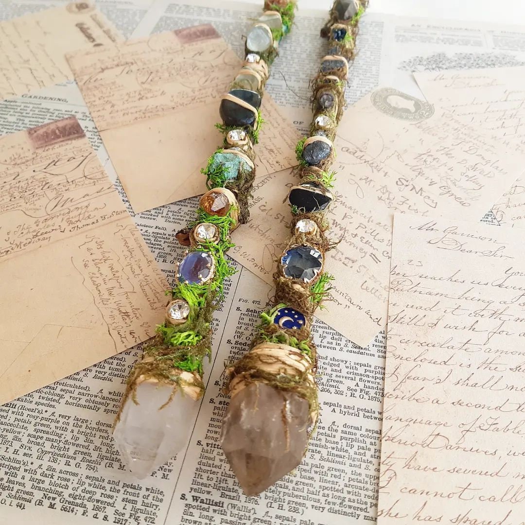 Crystal Wand Including Wooden Wand Box Natural Crystal Clear Quartz ...