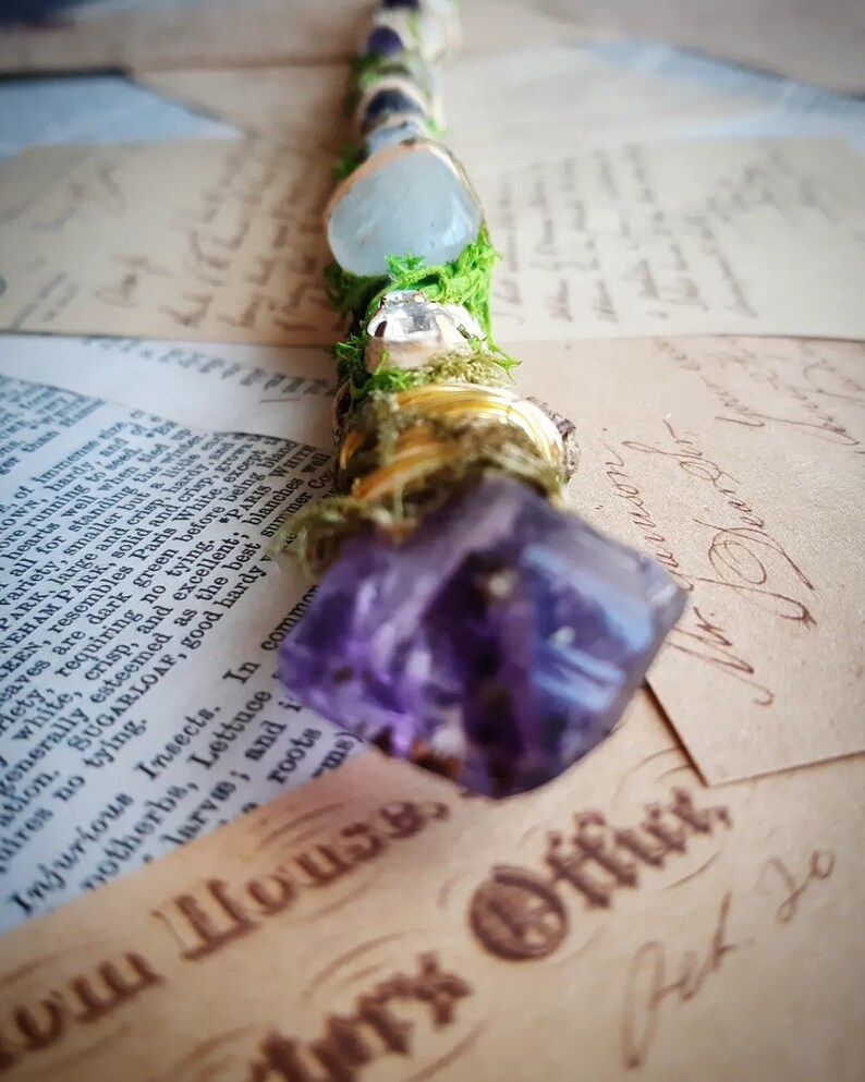 Handcrafted Crystal Wands for Energy Healing Manifestation and ...