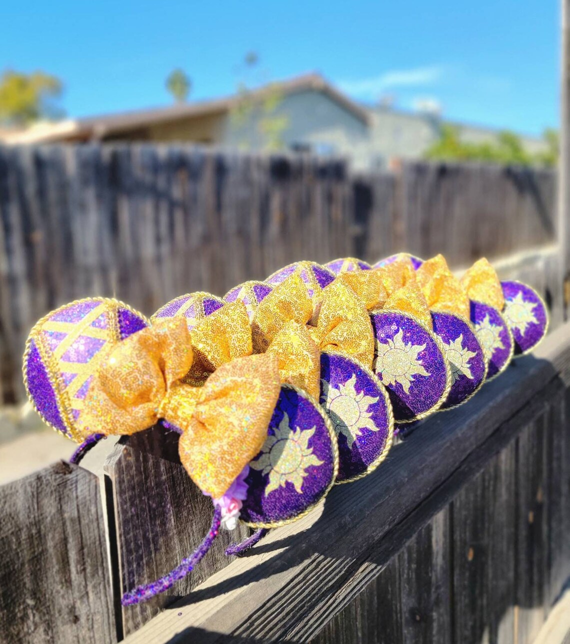 Rapunzel Inspired Ears Tangled Ears Mouse Ears Purple Ears - Etsy