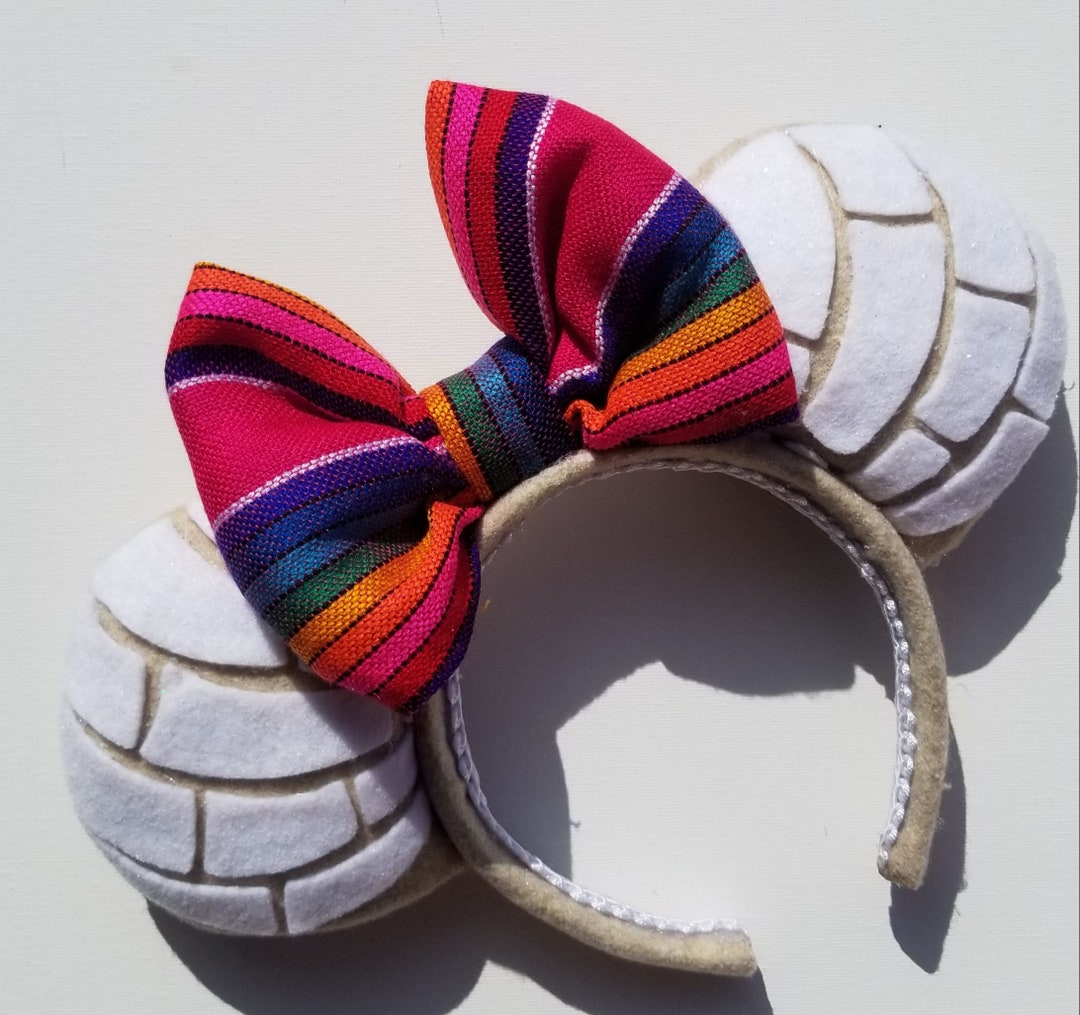 Concha Ears Concha Mouse Ears Conchas Serape Bow Serape - Etsy
