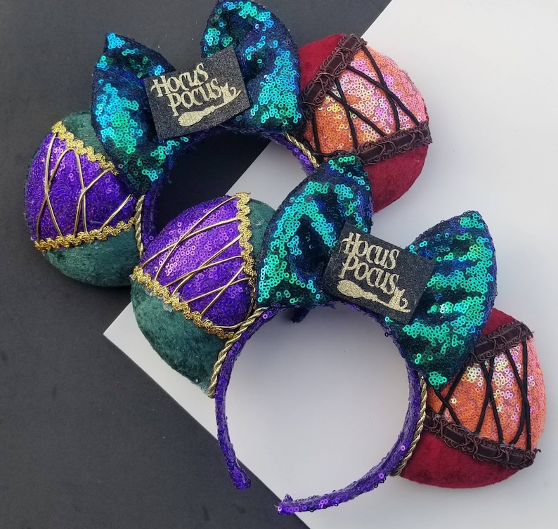 Hocus Pocus Inspired Ears, Mouse Ears, Hocus Pocus, Halloween Ears ...