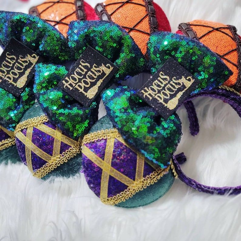 Hocus Pocus Inspired Ears, Mouse Ears, Hocus Pocus, Halloween Ears ...